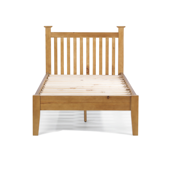 Country Pine Single Bed (3') - Lifestyle Furniture UK