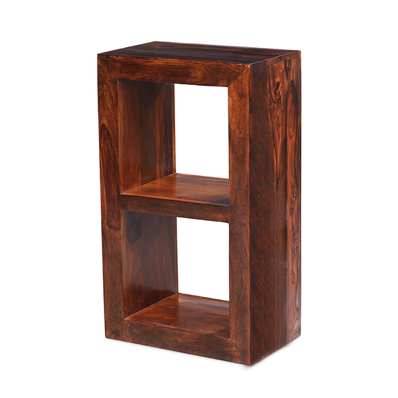 Cuba Sheesham 2 Hole Cube - Lifestyle Furniture UK