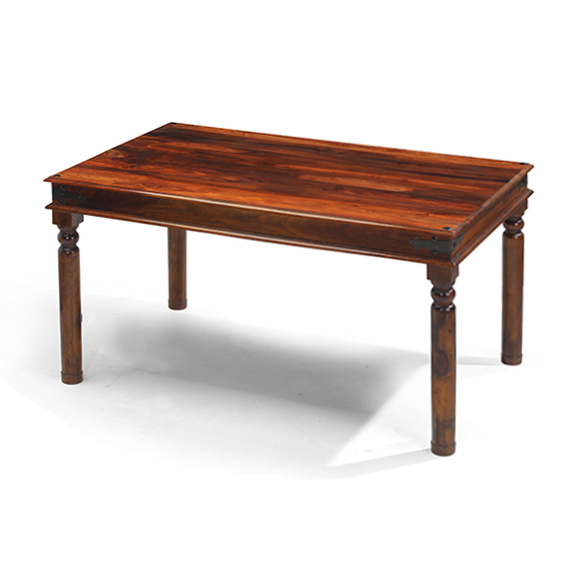 Jali Sheesham 140 cm Thakat Dining Table - Lifestyle Furniture UK