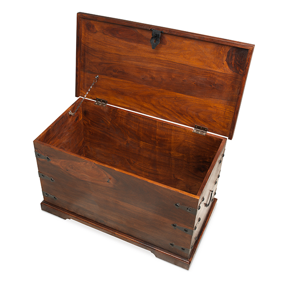 Jali Sheesham Thakat Coffee Trunk Box - Lifestyle Furniture UK