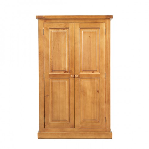 Chunky Pine Kids Double Wardrobe Lifestyle Furniture UK